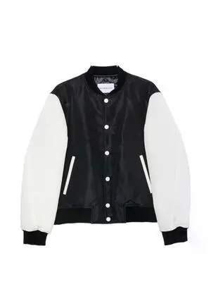 Givenchy Logo-embroidered Bomber Jacket - Black