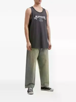 AFTERMATHS Logo-print Tank Top - Grey