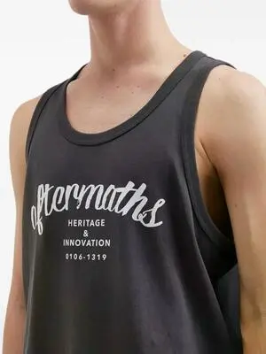 AFTERMATHS Logo-print Tank Top