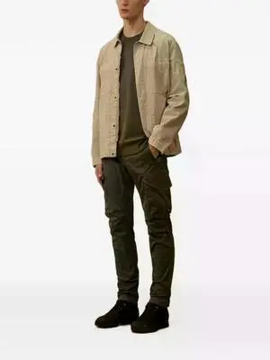 C.P. COMPANY Lens-detail Cotton Sweatshirt - Green