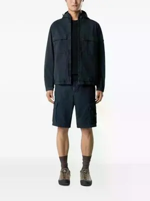 Stone Island Logo-patch Cargo Shorts
