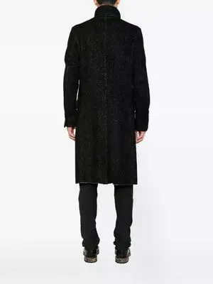 Masnada Herringbone Double-breasted Coat