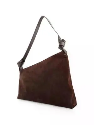 Staud Dani Suede Shoulder Bag - Brown