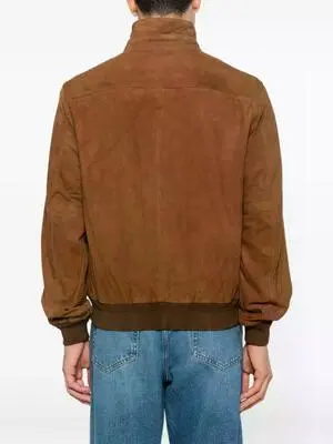 Polo Ralph Lauren Suede Zip-up Bomber Jacket