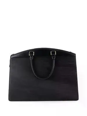LOUIS VUITTON Riviera Handbag Epi Leather Tote Bag - Black