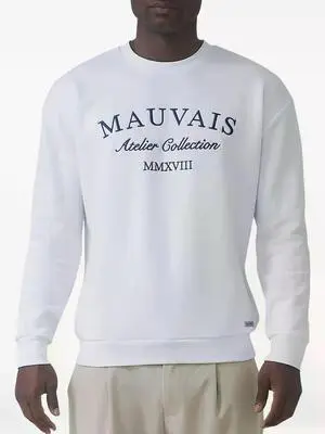 MAUVAIS Logo Embroidered Sweatshirt
