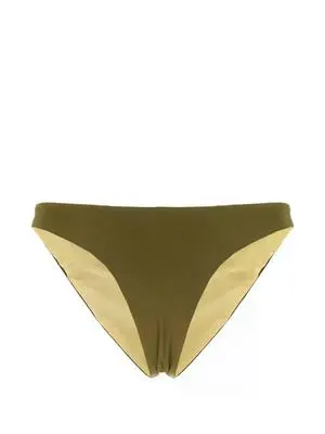 MAISON ANAMI Reversible Bikini Bottoms - Green