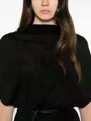 Liviana Conti Ribbed-trim Knitted Maxi Dress