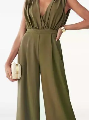 BWLDR Pleated Sleeveless Jumpsuit