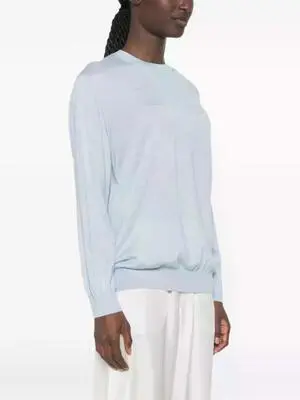 Fabiana Filippi Crew Neck Long Sleeve Sweater