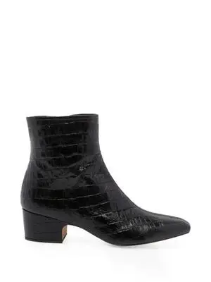 Chie Mihara Cumiya Croc-effect Ankle Boots