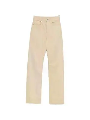 JW Anderson Straight-leg Jeans - Neutrals
