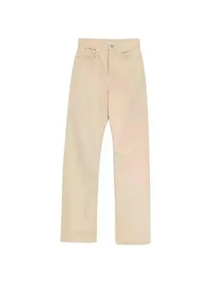 JW Anderson Straight-leg Jeans - Neutrals