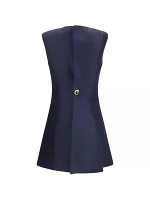 Balenciaga A-line Sleeveless Mini Dress