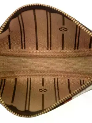 LOUIS VUITTON 2009 Monogram Patch Mini Pochette Accessoires Handbag
