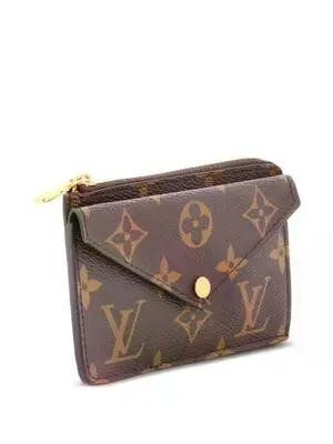 LOUIS VUITTON Recto Verso Monogram Canvas Card Holder - Brown