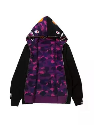 A BATHING APE Shark Camouflage Hoodie