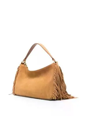 TWINSET Fringe-trimmed Chain-link Shoulder Bag
