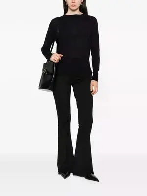 Liviana Conti Contrast Stitch Sweater