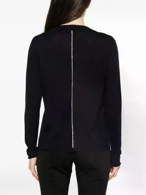 Liviana Conti Contrast Stitch Sweater