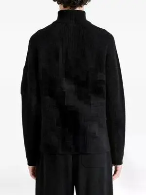 C.P. COMPANY Zip-up Cardigan With Lens Detail