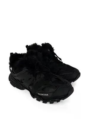 Balenciaga Track Faux Fur-lined Sneakers