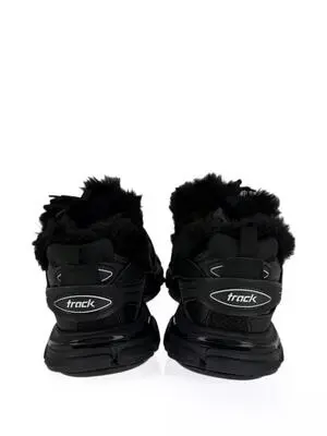 Balenciaga Track Faux Fur-lined Sneakers
