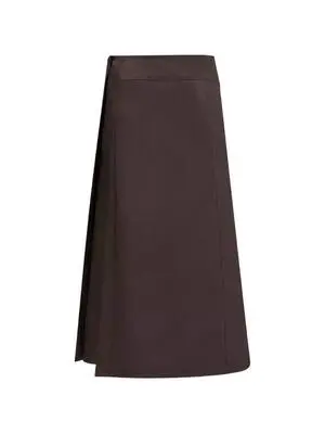 RIER Wrap Design Midi Skirt