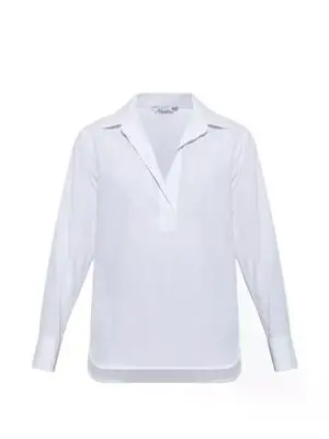 Max Mara Violino V-neck Top - White