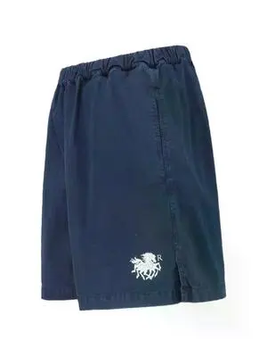 RANRA Keel Logo-detail Shorts - Blue