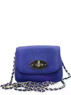 Mulberry Lily Turn-lock Shoulder Bag - Blue