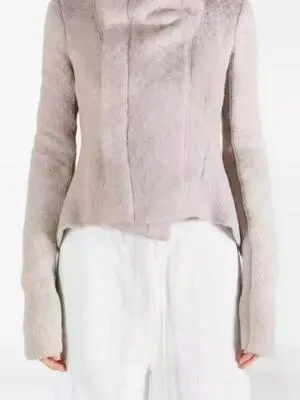 Rick Owens Asymmetric High-neck Jacket