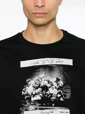ANN DEMEULEMEESTER Graphic-print Long-sleeve Top