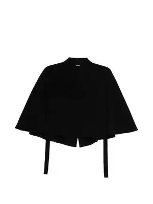 Y’s Crepe-de-chine Cape