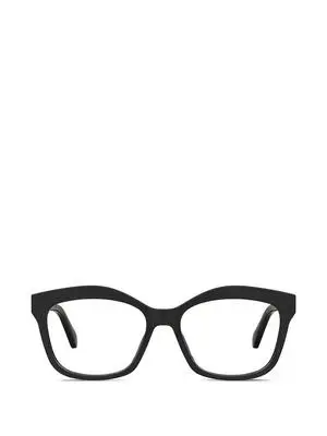 Moschino Square Frame Eyeglasses - Black