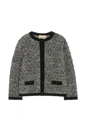 Valentino Garavani Contrast-trim Cardigan