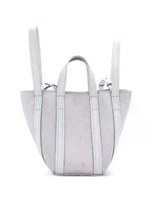 Balenciaga Balenciaga Everyday 2.0 North South Tote Glitter Fabric XS Satchel Metallic