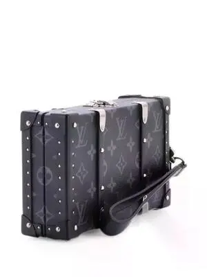 LOUIS VUITTON Monogram Eclipse Canvas Wallet Trunk Clutch Bag
