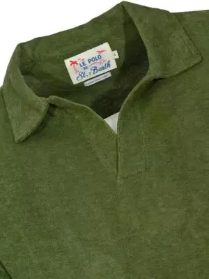 MC2 SAINT BARTH Terrycloth-texture Polo Shirt