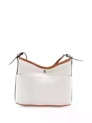 Balenciaga Biarritz Canvas Small Shoulder Bag
