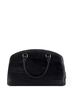 LOUIS VUITTON Pont Neuf Nm Electric Epi Leather Satchel - Black