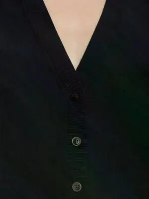 Max Mara V-neck Button-up Top