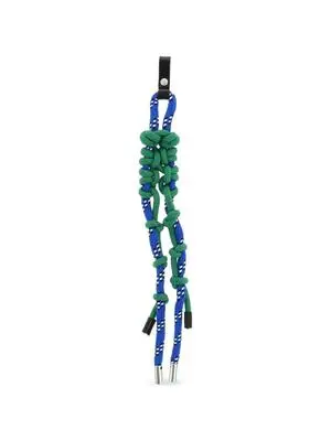 Dsquared2 Rope And Leather Carabiner Clip Keyring