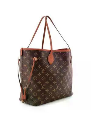 LOUIS VUITTON Neverfull Inside Out Monogram Canvas And Leather Mm Tote Bag