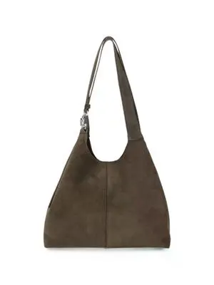 COCCINELLE C-easy Suede Shoulder Bag