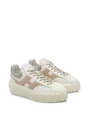 Hogan H-stripes Low-top Sneakers - White