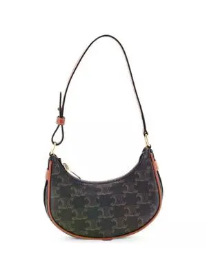 Celine Ava Bag Triomphe Coated Canvas Mini Shoulder Bag