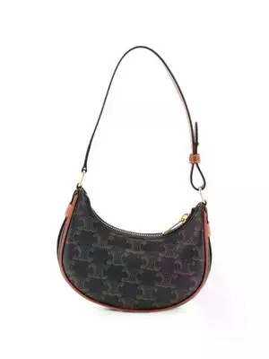 Celine Ava Bag Triomphe Coated Canvas Mini Shoulder Bag