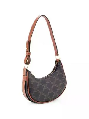 Celine Ava Bag Triomphe Coated Canvas Mini Shoulder Bag