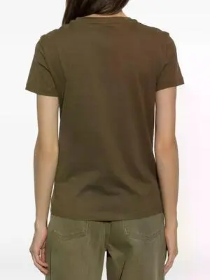 Max Mara Papaia Logo-embroidered T-shirt